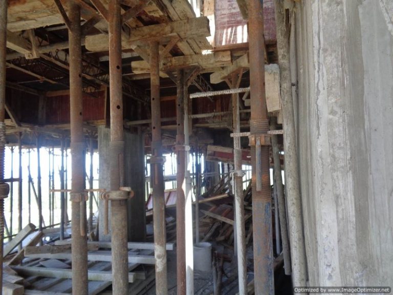 VKL-Towers-Kazhakuttom-deshuttering-work-in-progress - VKL Builders